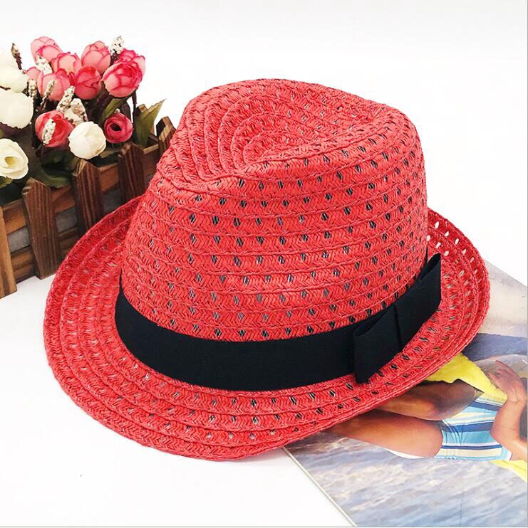 2022 Summer hats red fedora hat men sun hats hats ... – Vicedeal