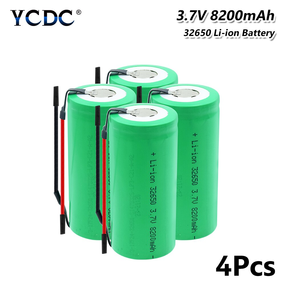 32650 Li-ion Battery Backup Power batteries 3.7V 8... – Grandado