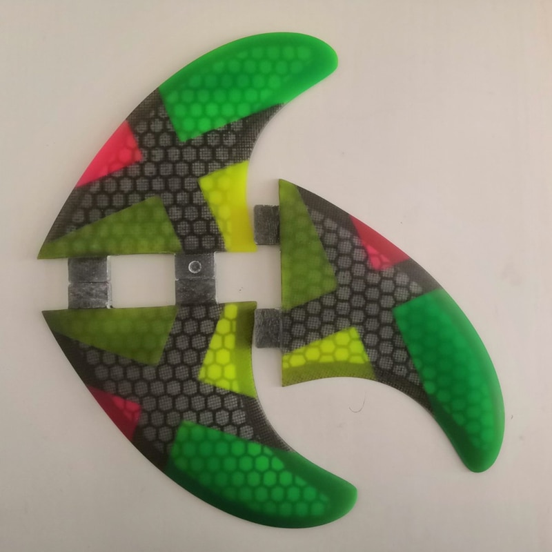 FCS G5 fiberglass surfboard fins 3pcs Medium thrus... – Grandado