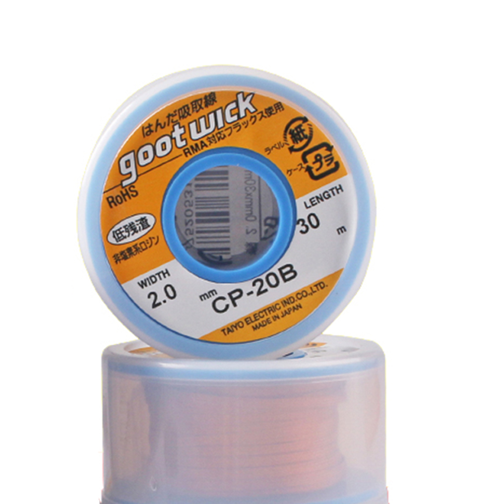 Japan Original Goot Wick 30/20/15M Desoldering Wic... – Grandado