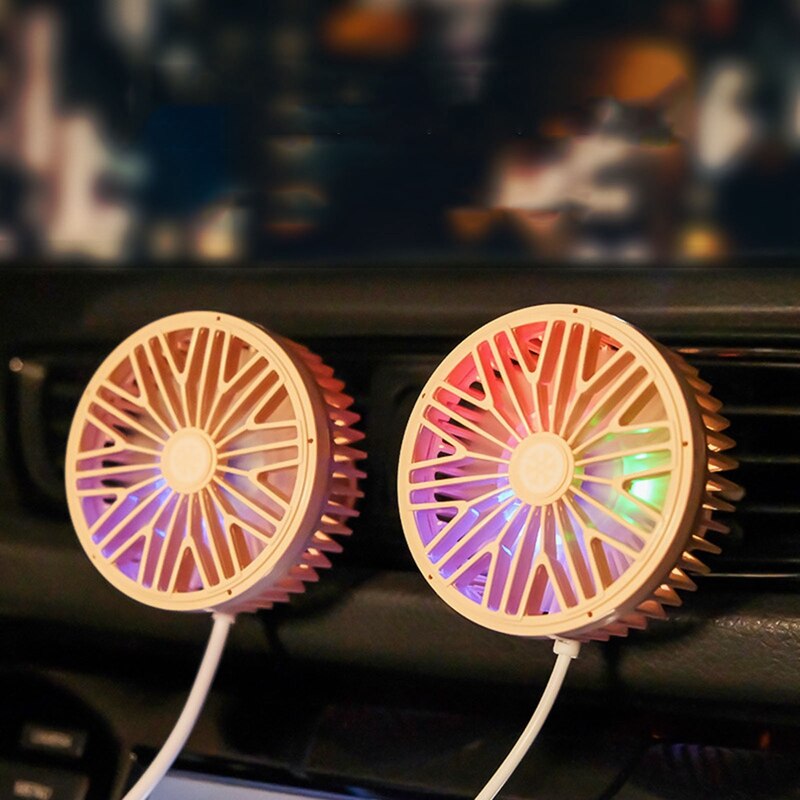 Mini Auto Airco Ventilator Usb Oplaadbare Auto Ven... – Vicedeal