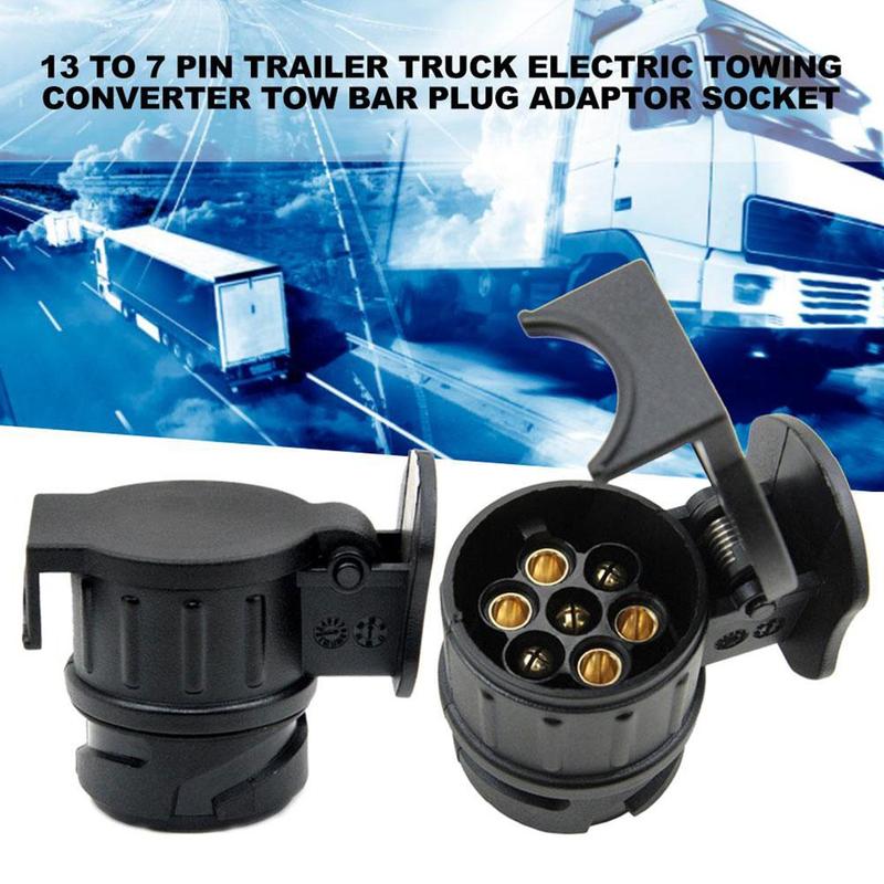13 Pin to 7 Pin Plug Connector Adapter 12V Car Tra... – Grandado