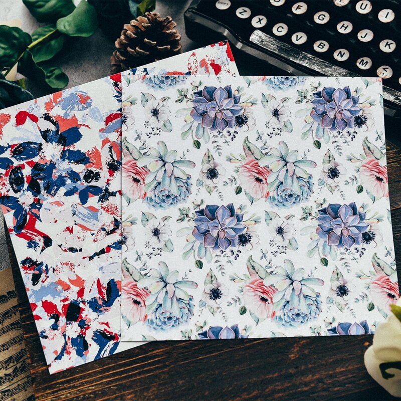 KLJUYP 12 Sheets Spoil the light Scrapbooking Pads... – Grandado