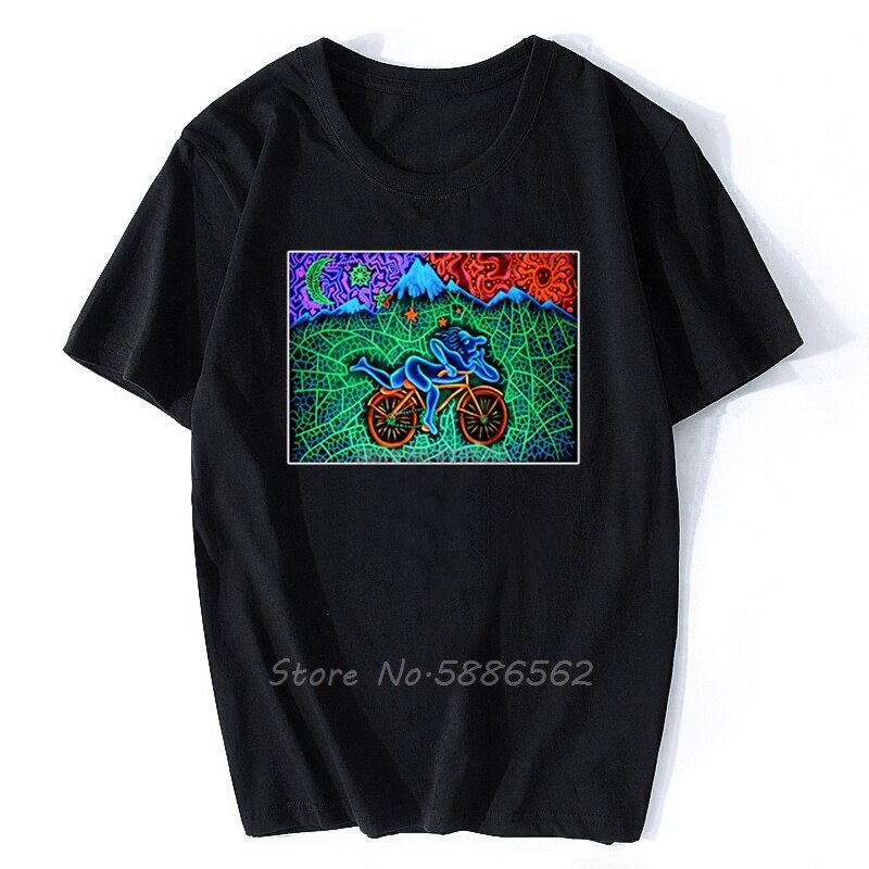 Bicycler Day Biker Trip Lsd Acid T Shirt Dr Albert... – Grandado