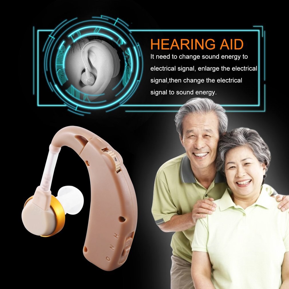 Rechargeable Hearing Aid Light Hearing Amplifier E... – Grandado