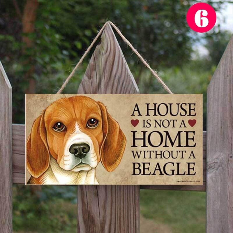 Dog Tags Rectangular Wooden Pet Tag Dog Accessorie... – Vicedeal