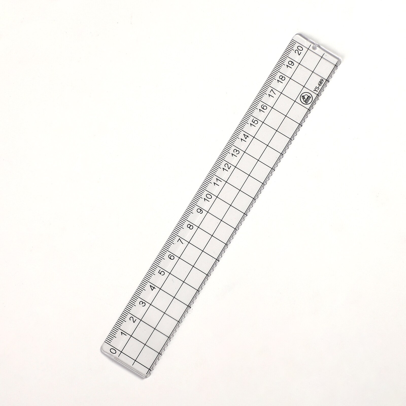 JIANWU 2pcs 15/18/20cm Acrylic Transparent Straigh... – Grandado