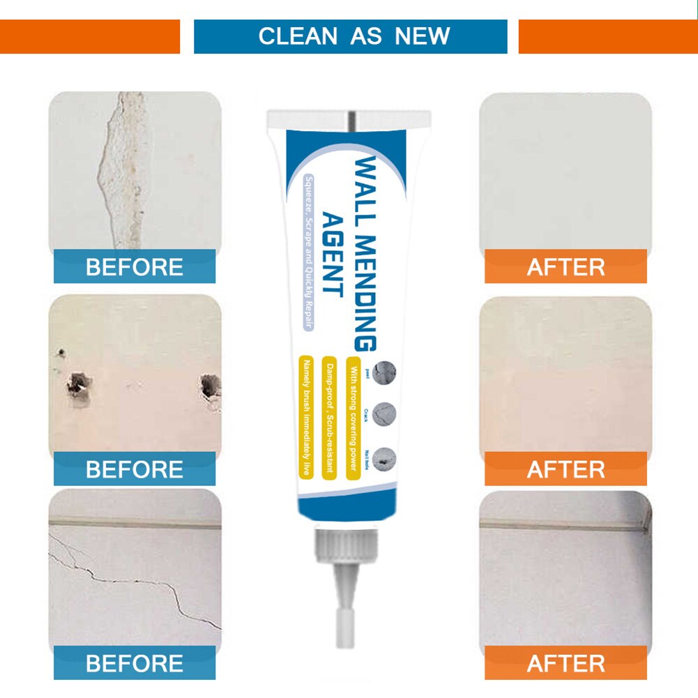 Wall Mending Agent Mouldproof Wall Crack Repair Ti... – Grandado