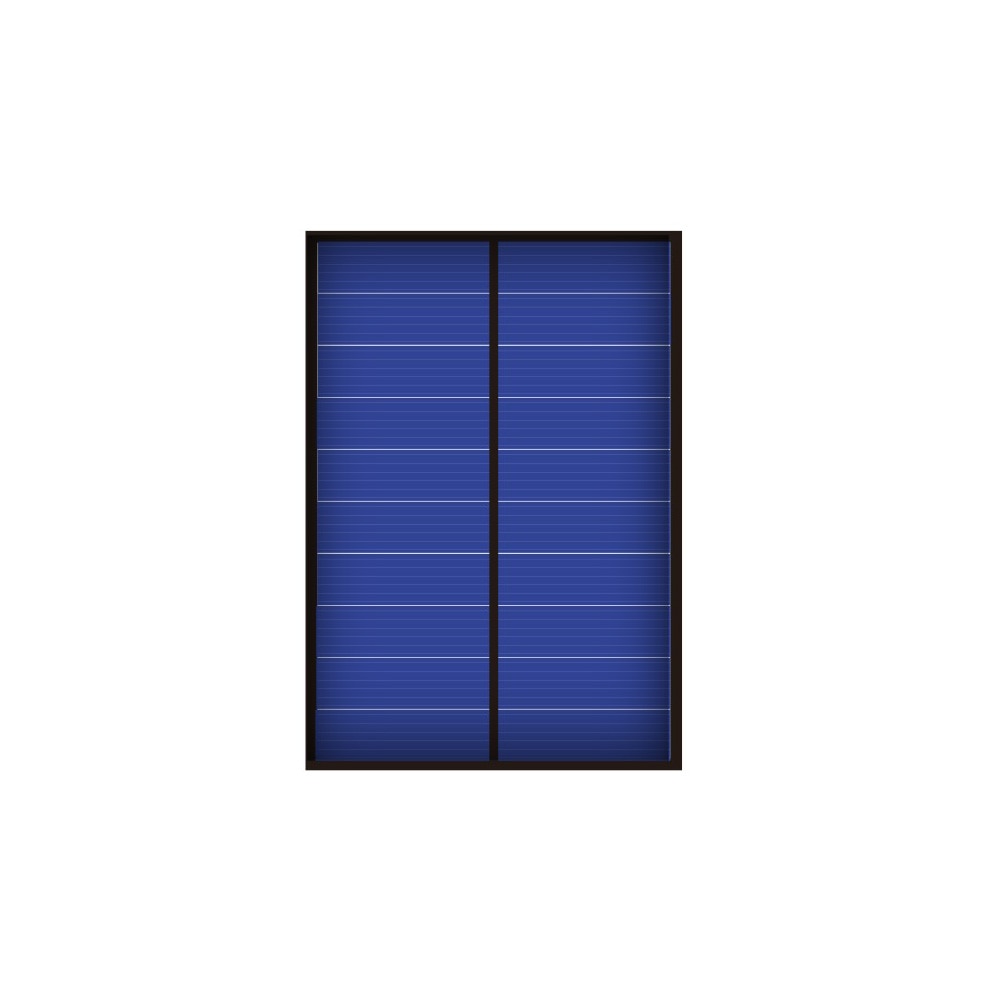 5v 200ma 1 watt 1w solpanel standard epoxi polykri... – Grandado