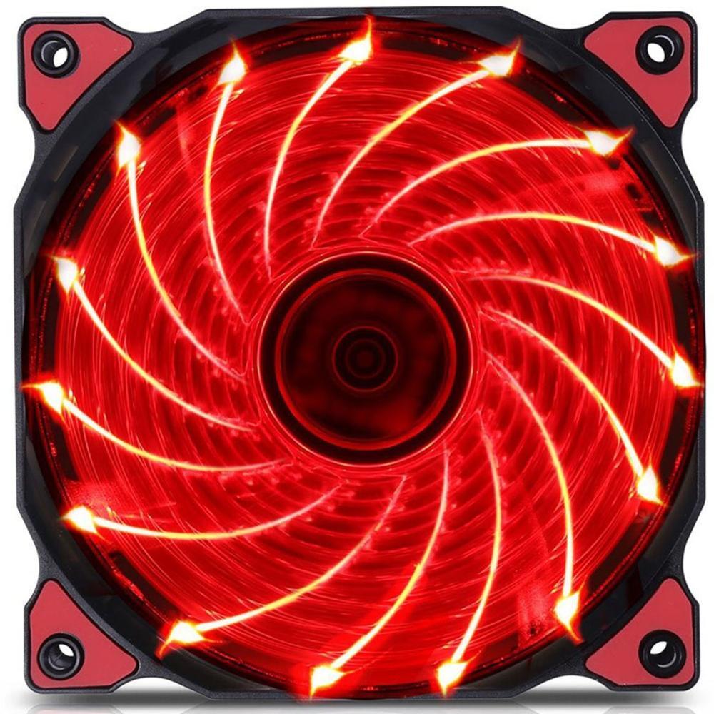 120Mm Pc Computer Fan 15 Lichten Led Cooler Coolin... – Vicedeal