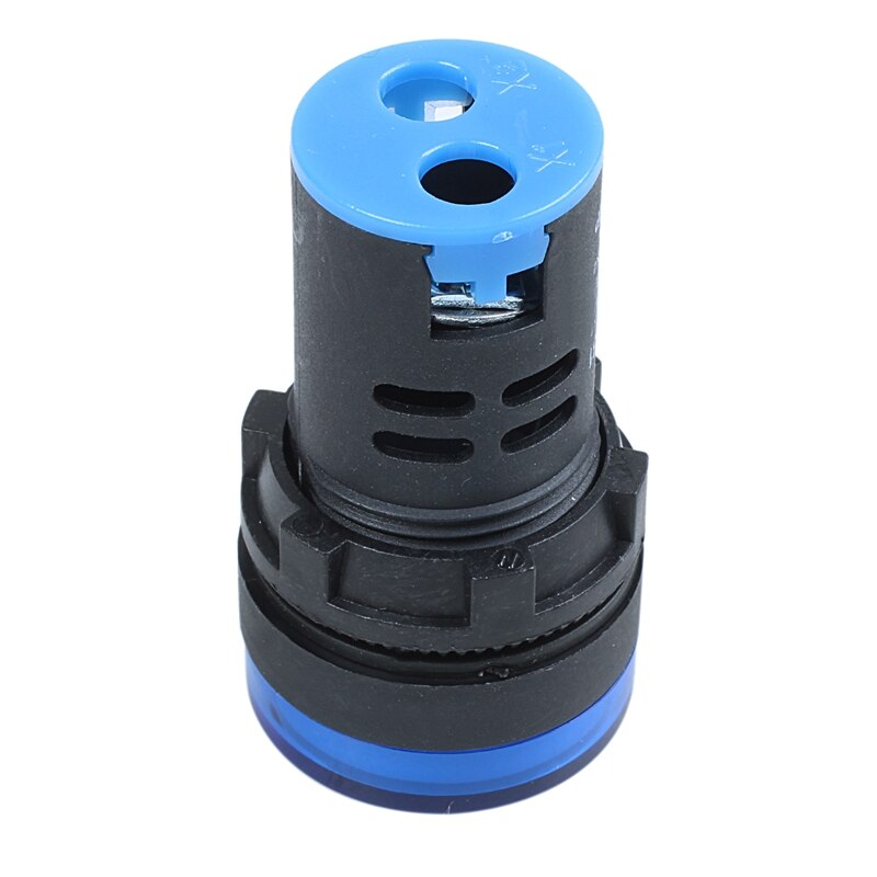 Ac 220v led pilot indicator lichtsignaallamp zwart... – Vicedeal