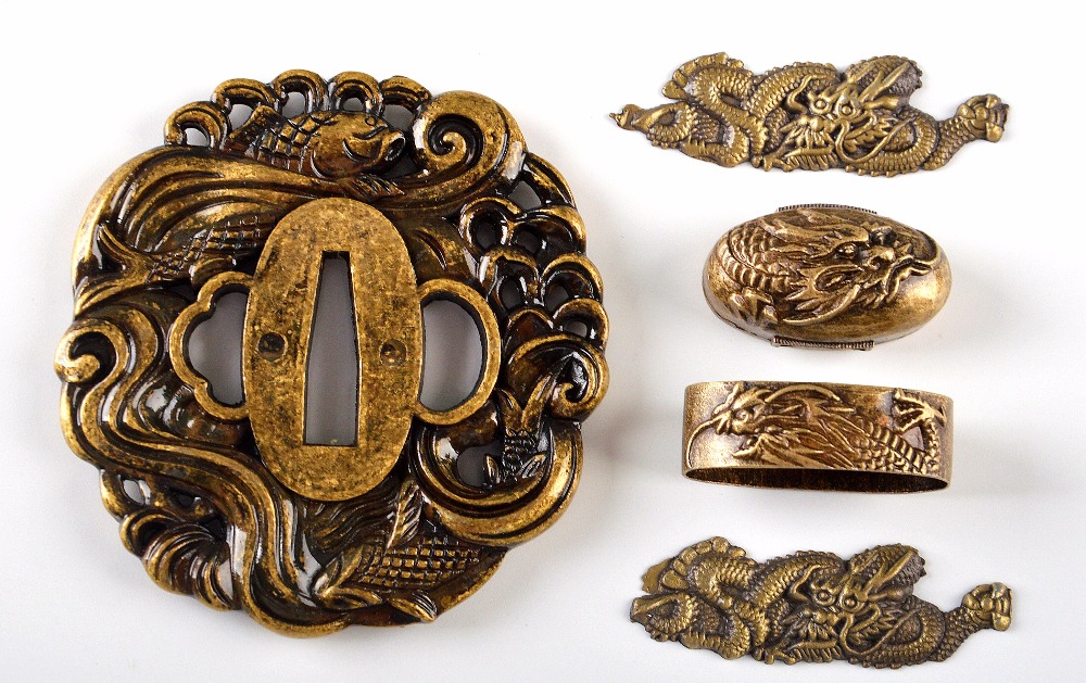 High-grade Delicate A Set of Alloy Sword Fittings ... – Vicedeal