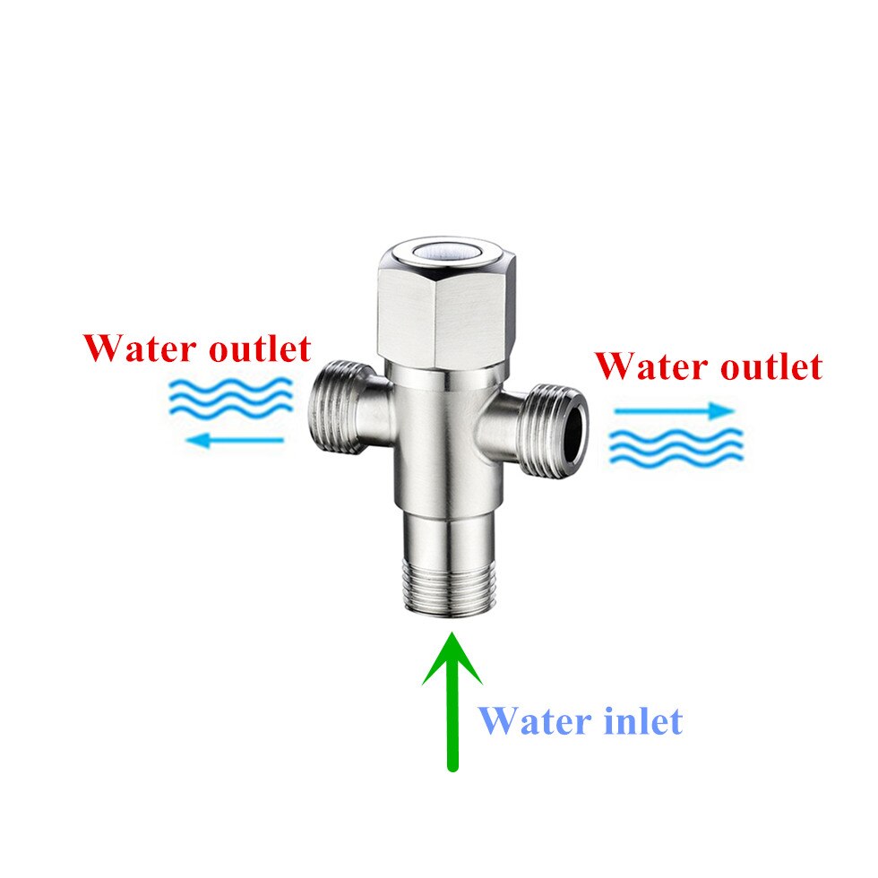 T-adapter G1/2 Filling Valves Cross Valve for Toil... – Grandado