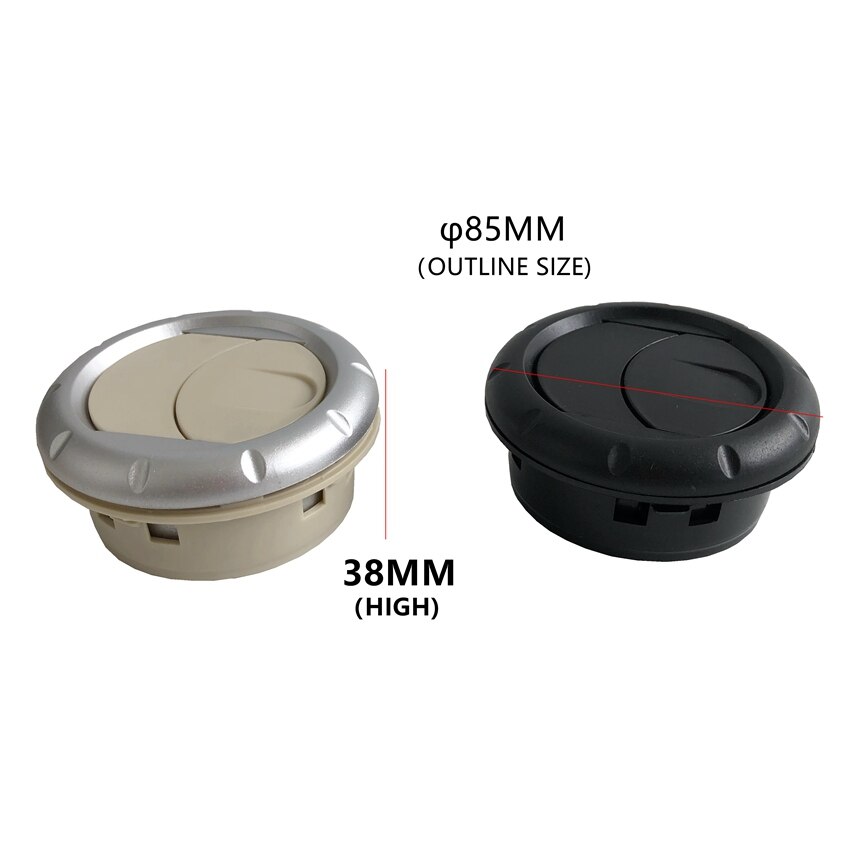 ABS Plastic Round Air Vent RV ATV Bus Trailer Inte... – Grandado