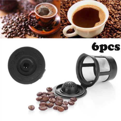 6PCS Reusable Refillable K-Cup Coffee Filter Pod f... – Grandado
