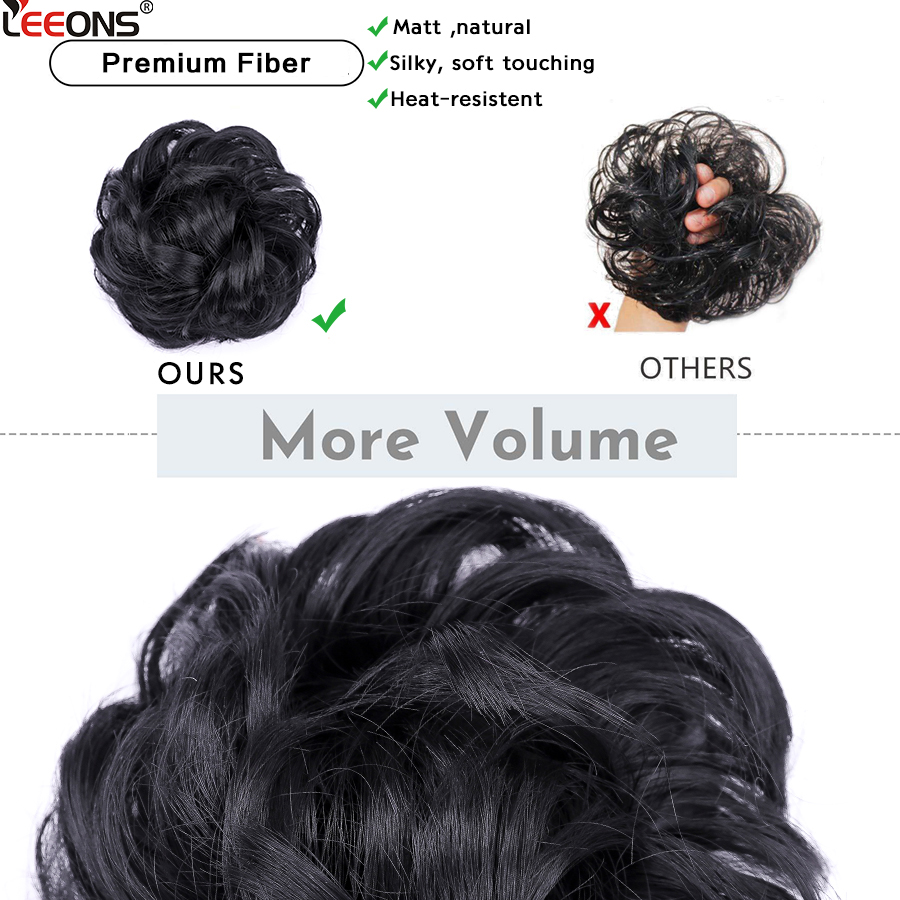 Leeons Synthetic Chignon 1Pcs Messy Hair Bun Hair ... – Grandado