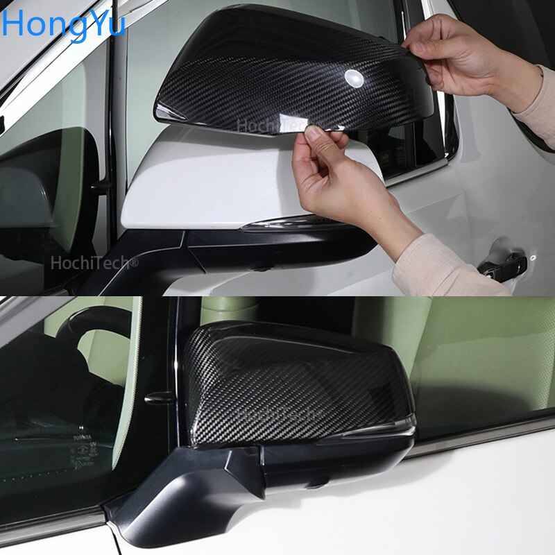 For Toyota Alpha Rearview Mirror Cover Alphard Vellfire 30 Series Twin ...