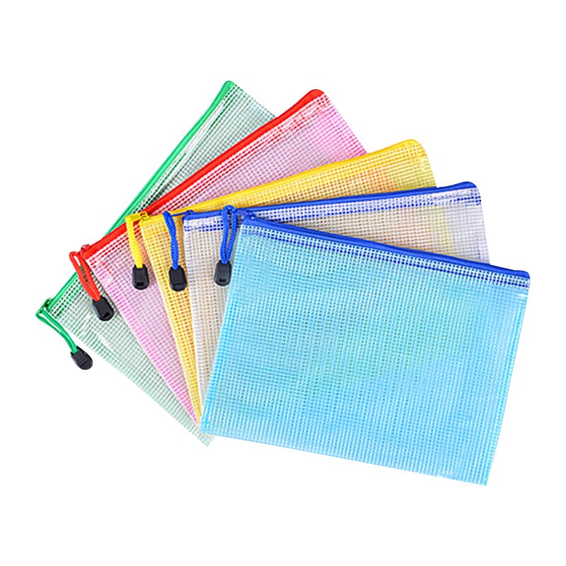 A4/A5/A6 Waterdichte Plastic Rits Kleur Transparan... – Grandado