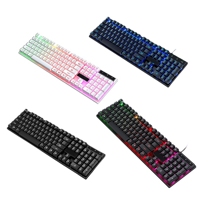 PC Gamer 104 Key Tea Green Black Red Switch Ergono... – Vicedeal