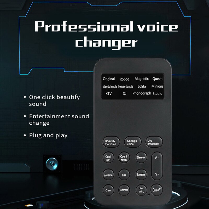 12 Verschillende Geluid Verandert Voice Changer Ap... – Vicedeal