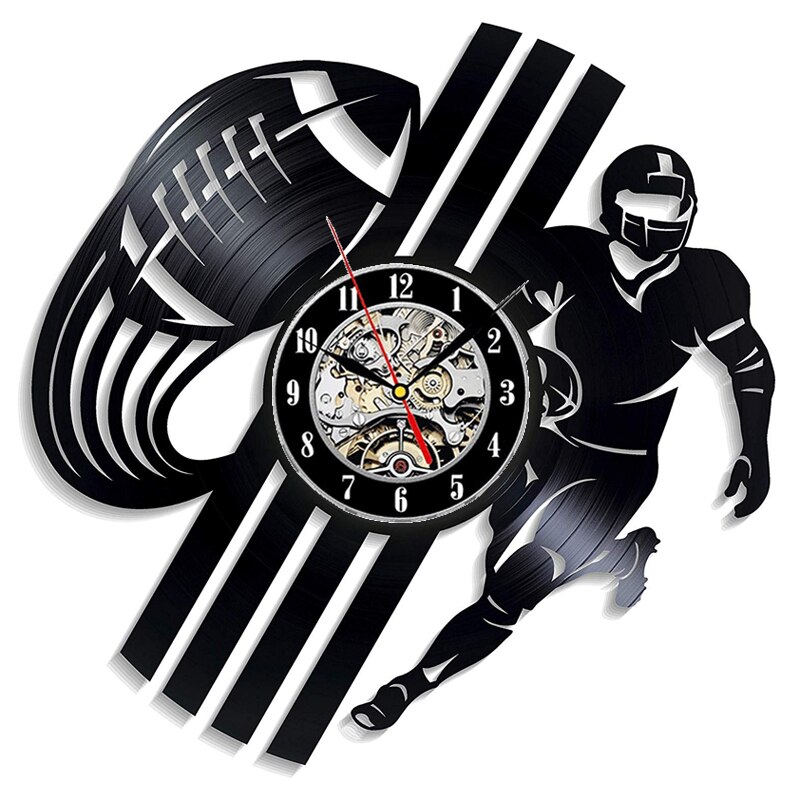 Vintage Vinyl Record Wall Clock Modern 3D Decorati... – Grandado