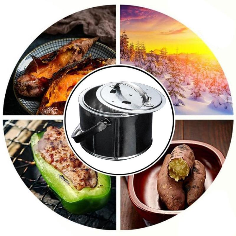 Brazier Portable Wood Stove Stainless Steel Lightw... – Grandado