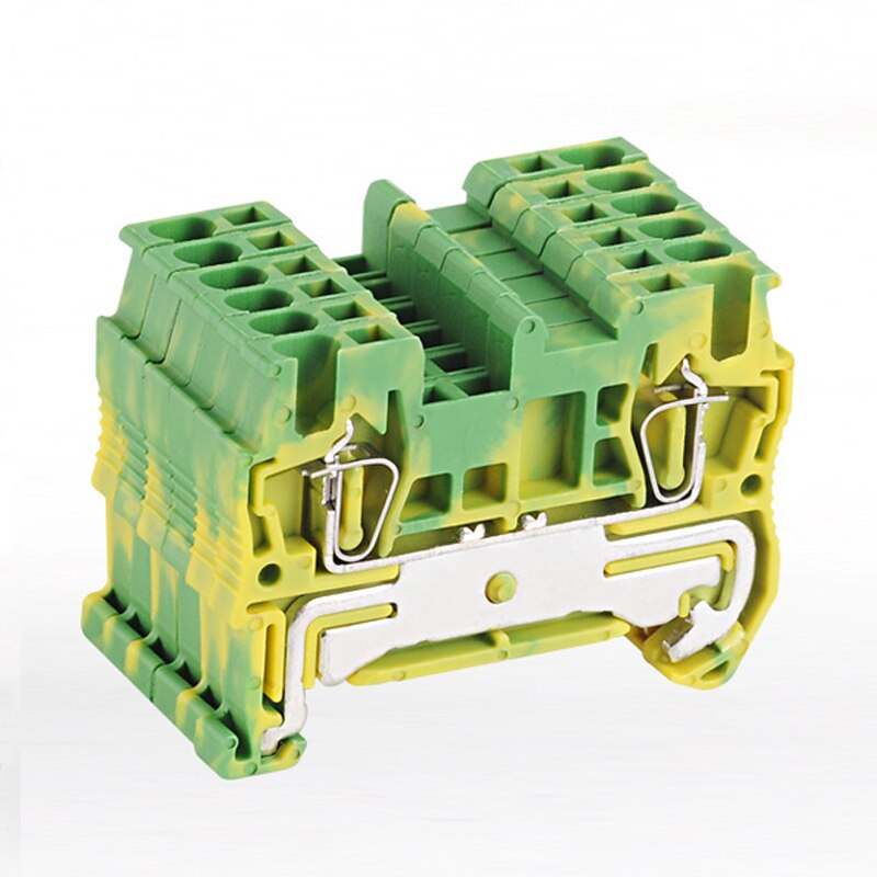 1Pcs Spring Ground Terminal Blocks ST1.5-PE Din Ra... – Vicedeal