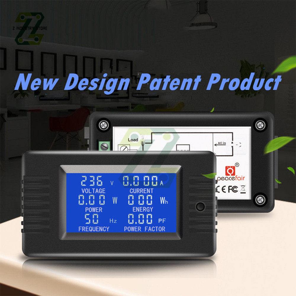 PZEM-022 PZEM-020 PZEM-018 Digitale Ampermeter Pow... – Vicedeal