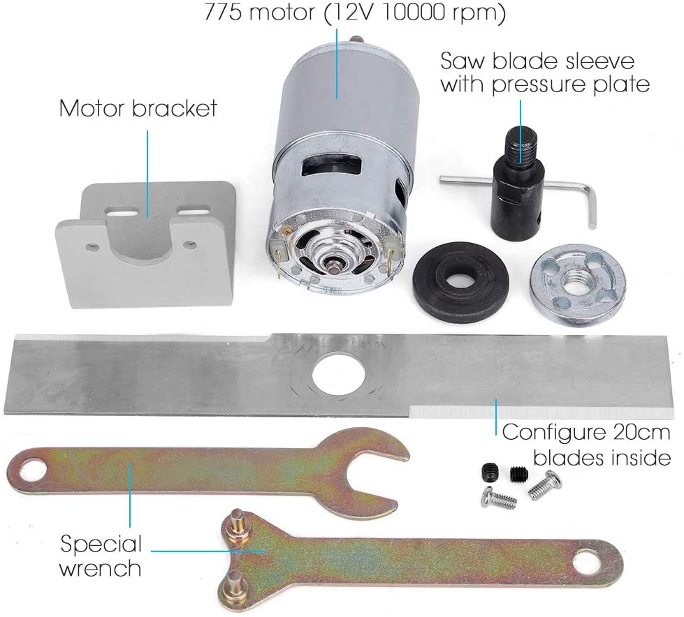 775 DC Motor DC 12V 775 Motor 10000rpm Large Torqu... – Grandado
