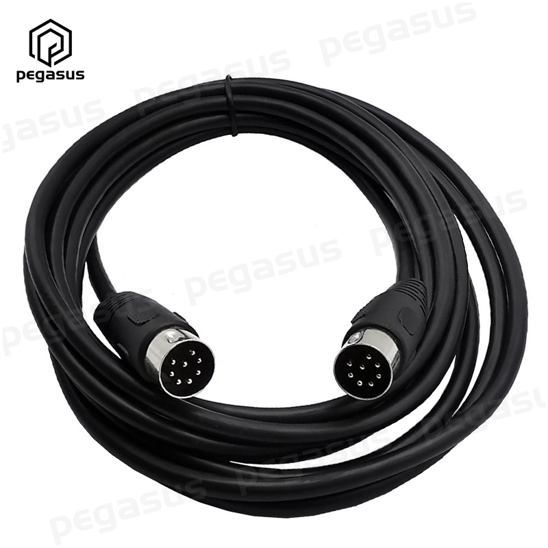 50CM 1.5M 3M 5M Din 8 Pin MIDI Male-Male Speaker S... – Grandado
