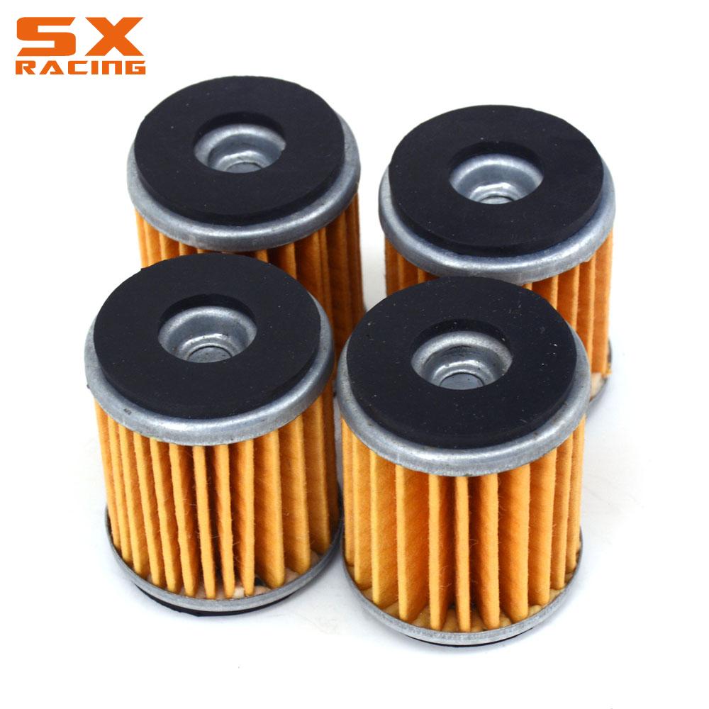 4 Stuks Motorcycle Olie Filter Voor Yamaha MT125 Y... – Vicedeal