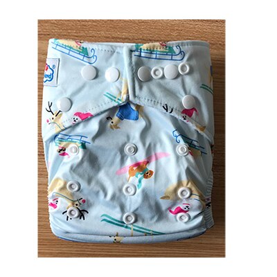 Christmas Prints Baby Diaper 1PC Child Cloth Nappy... – Grandado