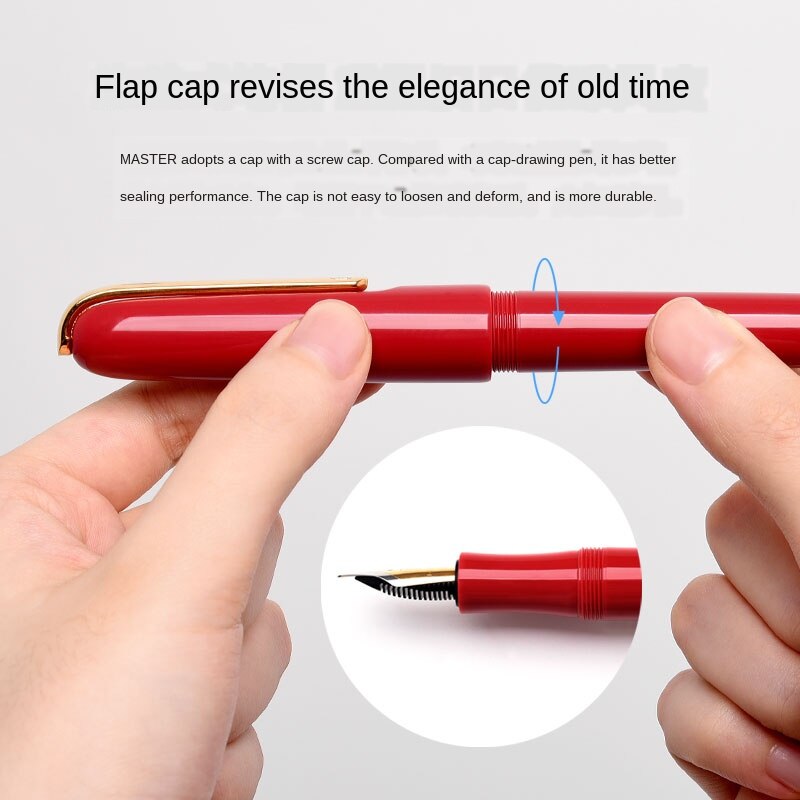 KACO MASTER Resin Fountain Pen with Schmidt Conver... – Grandado