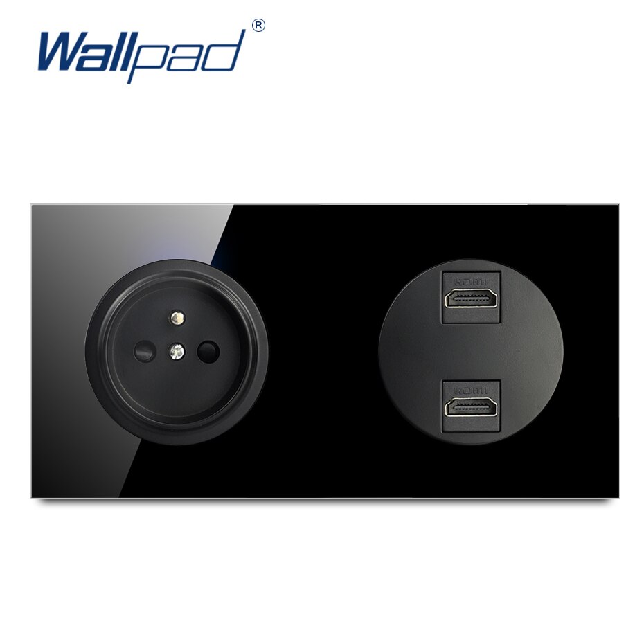 Wallpad French Wall Socket Power Outlet With Doubl... – Grandado