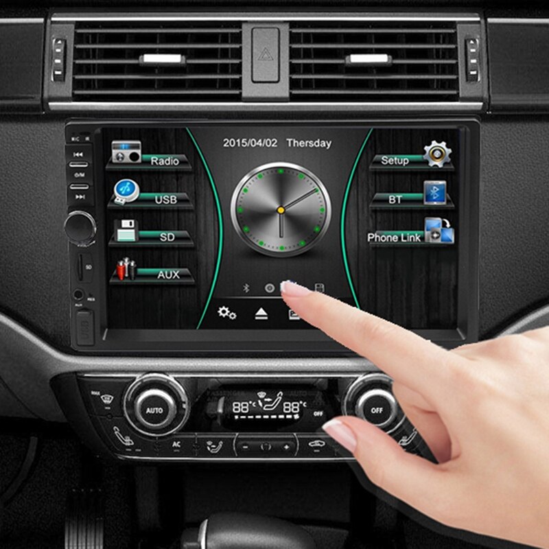 2 Din Car Radio 7 Inch Touch Screen Stereo Receive... – Grandado