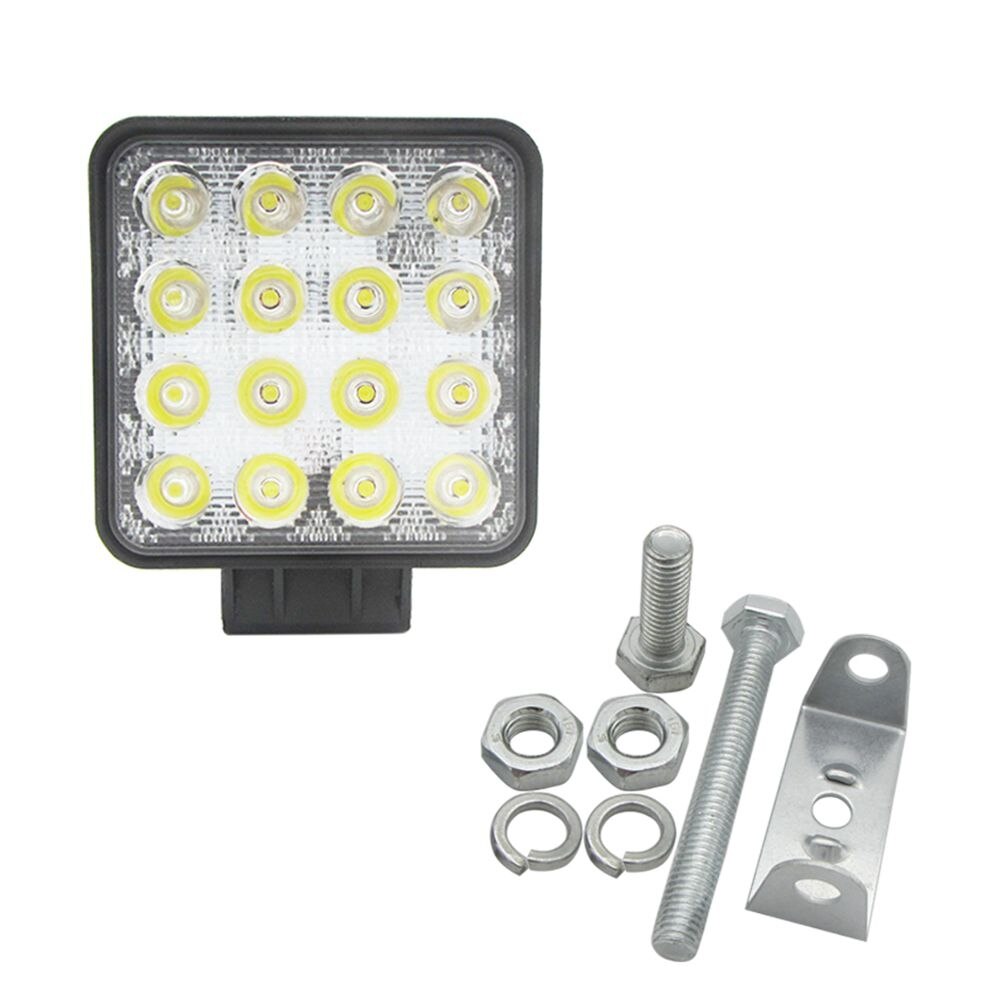 Faro LED de 48W y 6000k para moto luces de trabajo... – Grandado