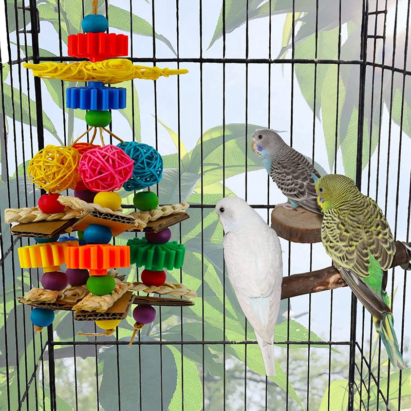 Bird Parrot Toys,Parrot Chewing and Climbing Toys,... – Vicedeal