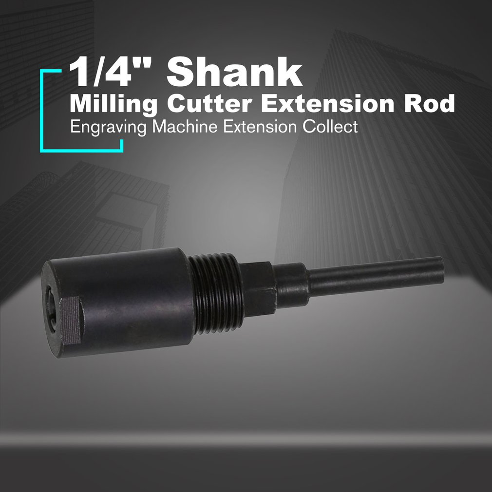 1/4" 8mm Shank Router Bit Extension Rod Collect En... – Grandado