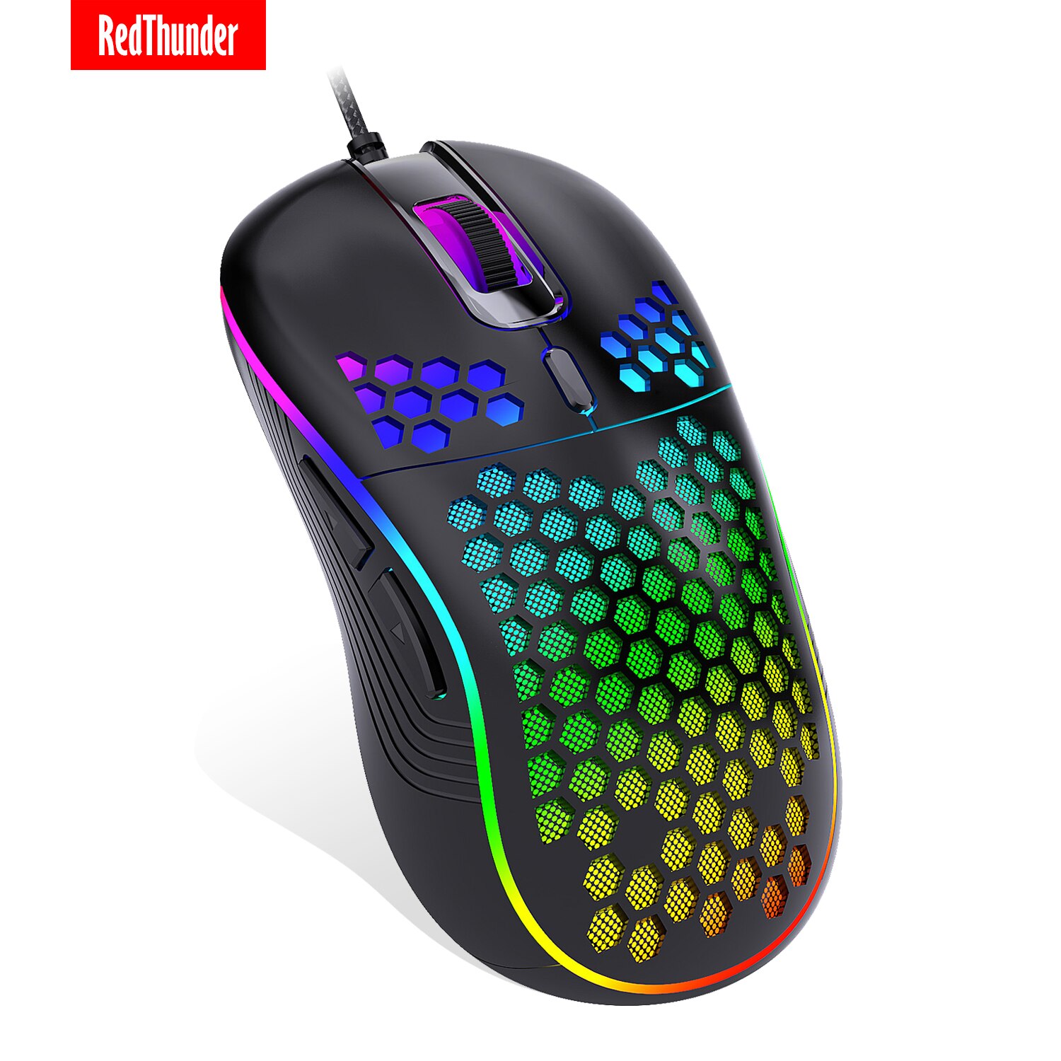 RedThunder D110 Wired Gaming Mouse, RGB Backlight,... – Vicedeal