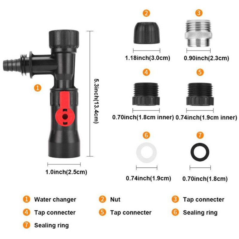 Bucket-Free Aquarium Water Change Device Connectin... – Grandado