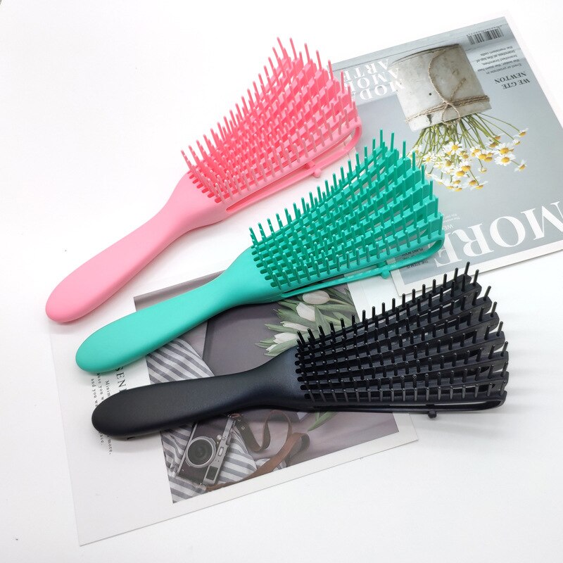 Detangling Hair Brush Scalp Massager Comb Detangli... – Vicedeal