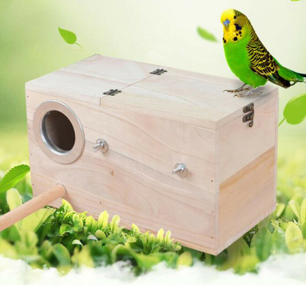 Houten Wilde Vogel Huis Nestkastje Houten Nest Box... – Grandado