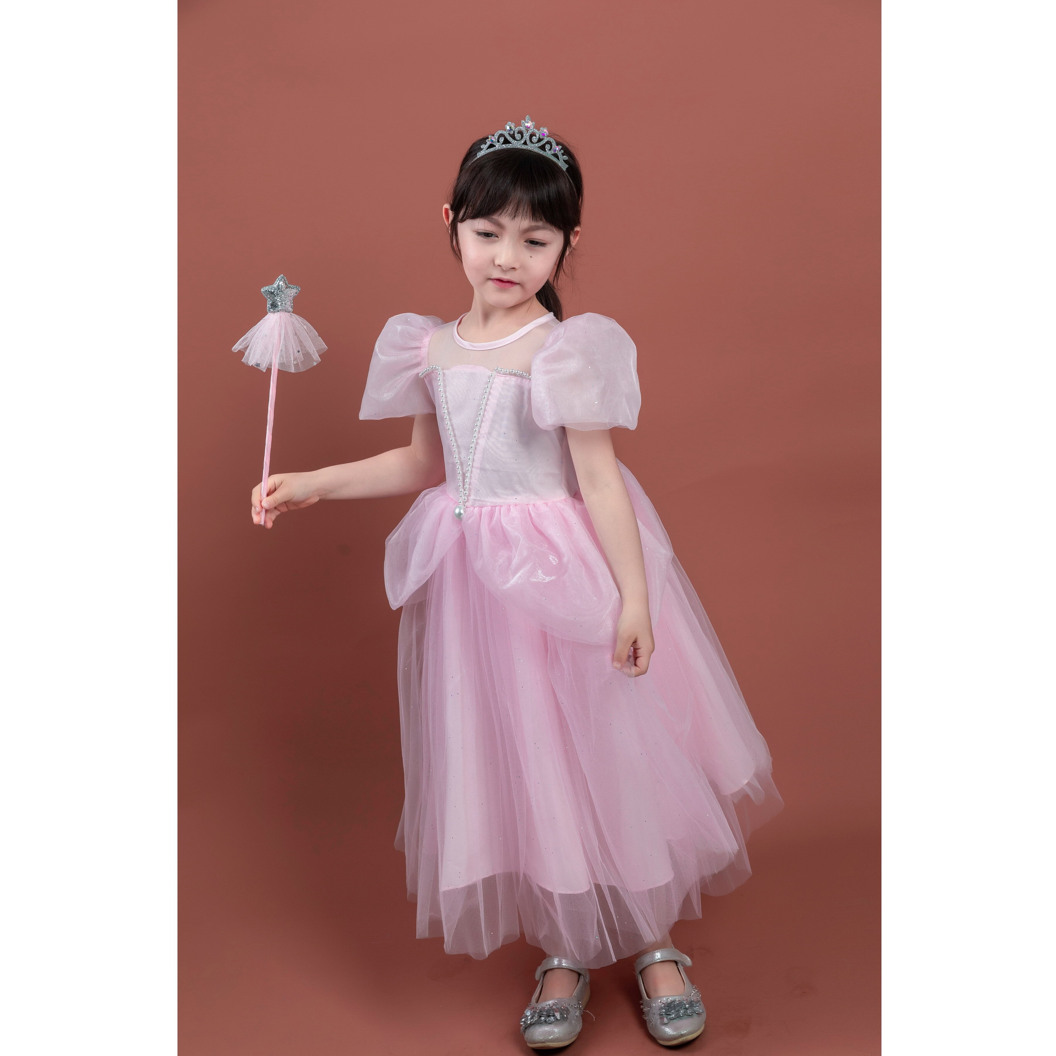 Party Dress Costume Pink Fairy Princess – Vicedeal