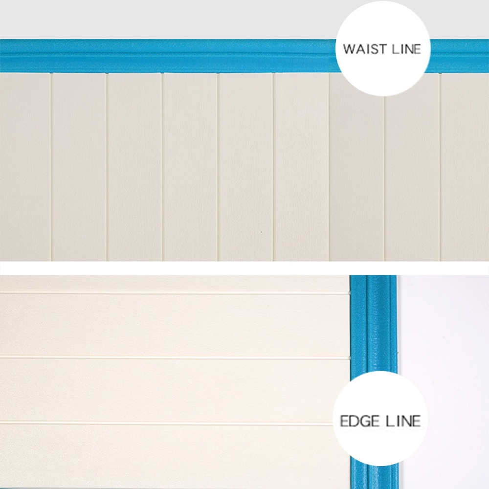 Waterproof 3D Wall Sticker Self-Adhesive Baseboard... – Vicedeal