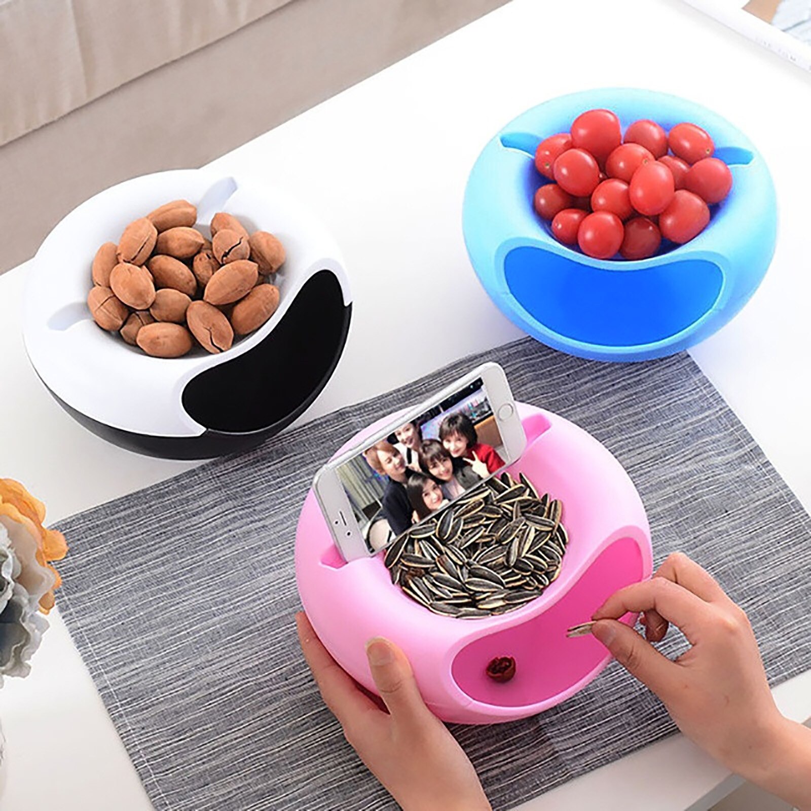 Shape Bowl Perfect For And Dry Storage Box Modern ... – Grandado