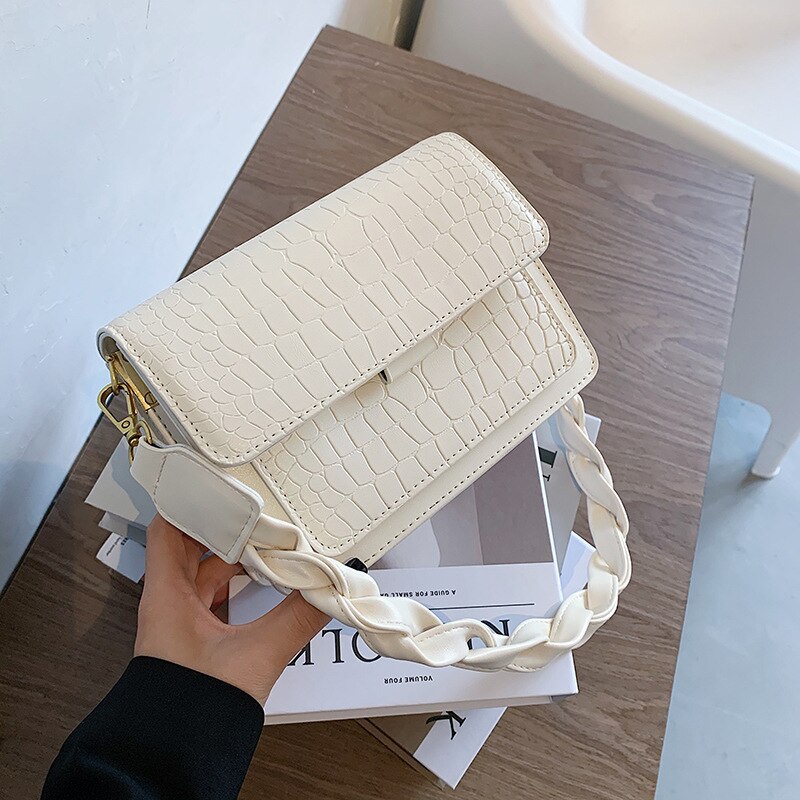 Autumn and Winter Handbag Women Retro Stone Patter... – Vicedeal