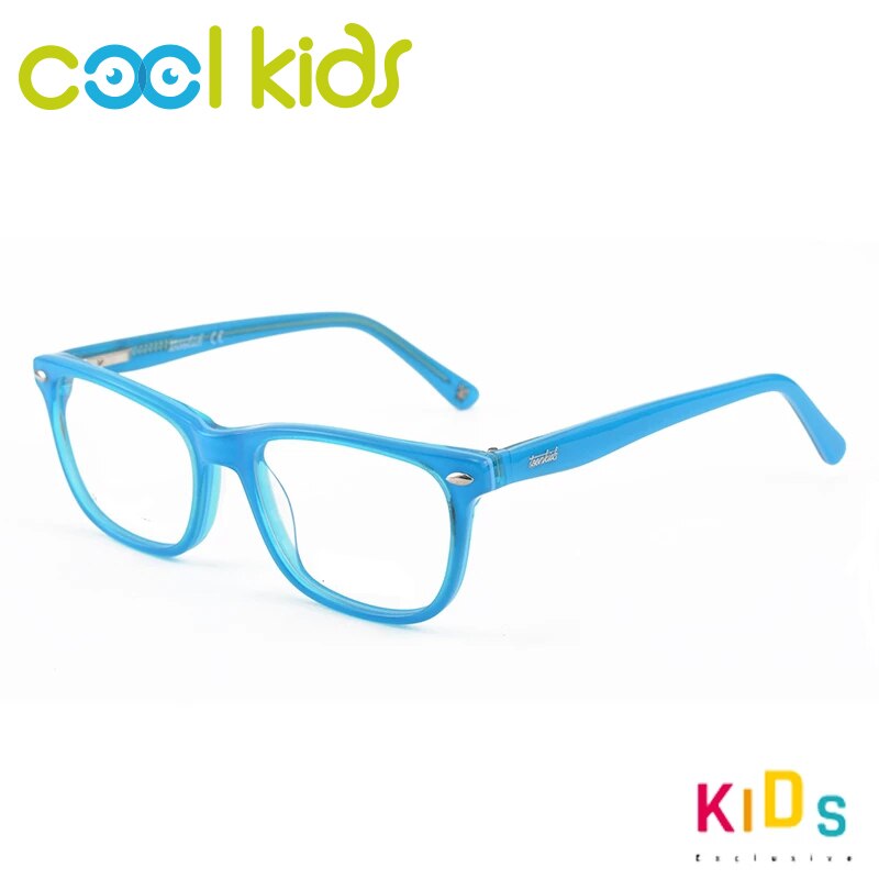 COOL KIDS Acetate Optical Glasses Frames Solid Col... – Grandado