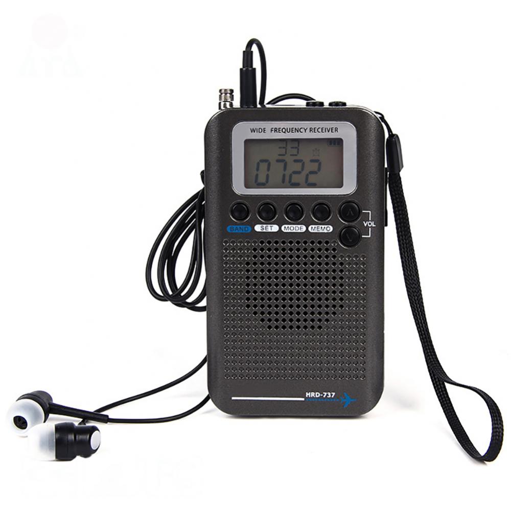 HRD-737 Vliegtuigen Volledige Band Radio Draagbare... – Vicedeal