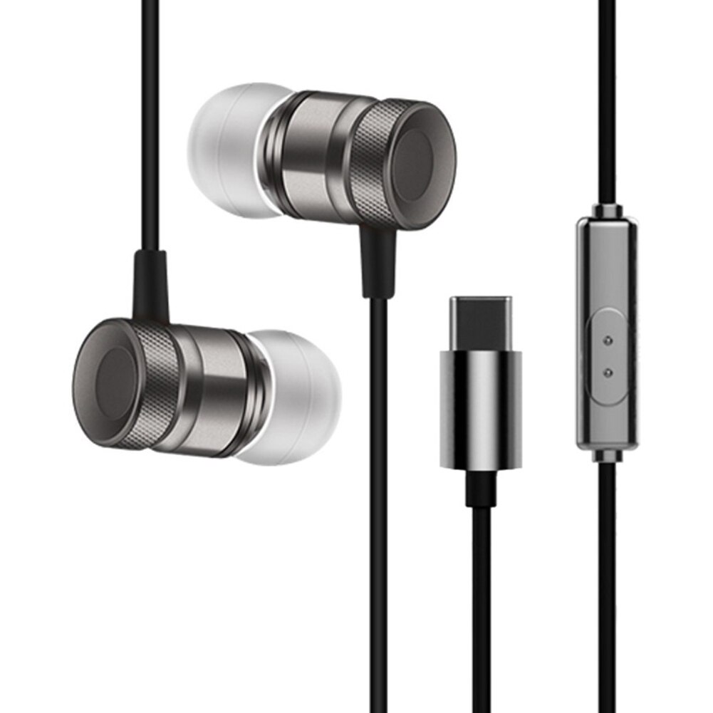 USB C Type-C plug Stereo Headphones For Xiaomi Hua... – Grandado