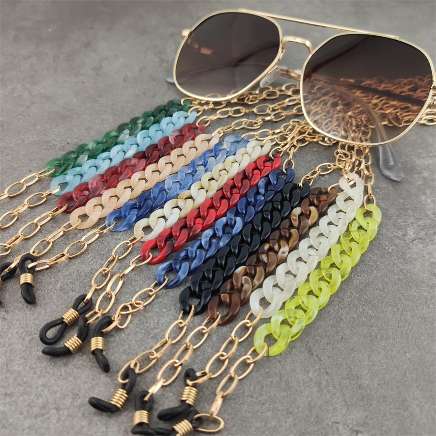 Acrylic Reading Glasses Hanging Neck Chain Sunglas... – Vicedeal